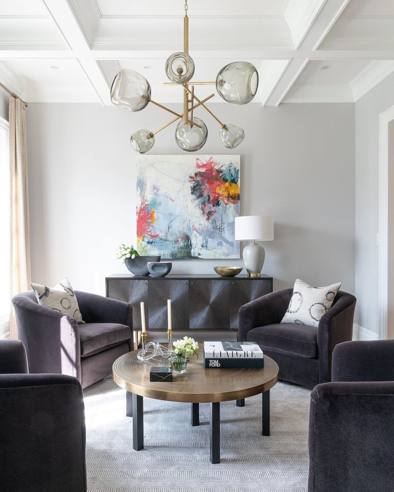 How to Decorate Your Living Room with the Right Modern Chandelier
